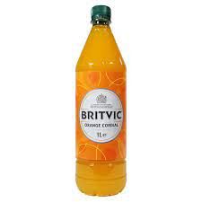 Britvic Orange Cordial 12 x 1Litre - Nicol Retailer Limited