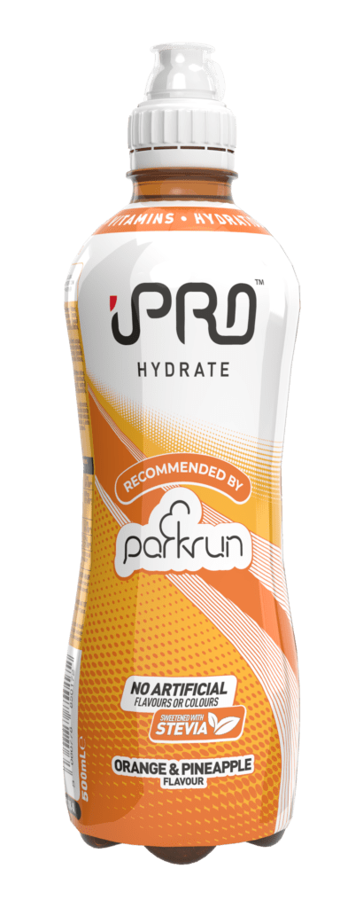 iPRO Hydrate parkrun Edition - Orange & Pineapple 12 x 500ml - Nicol ...