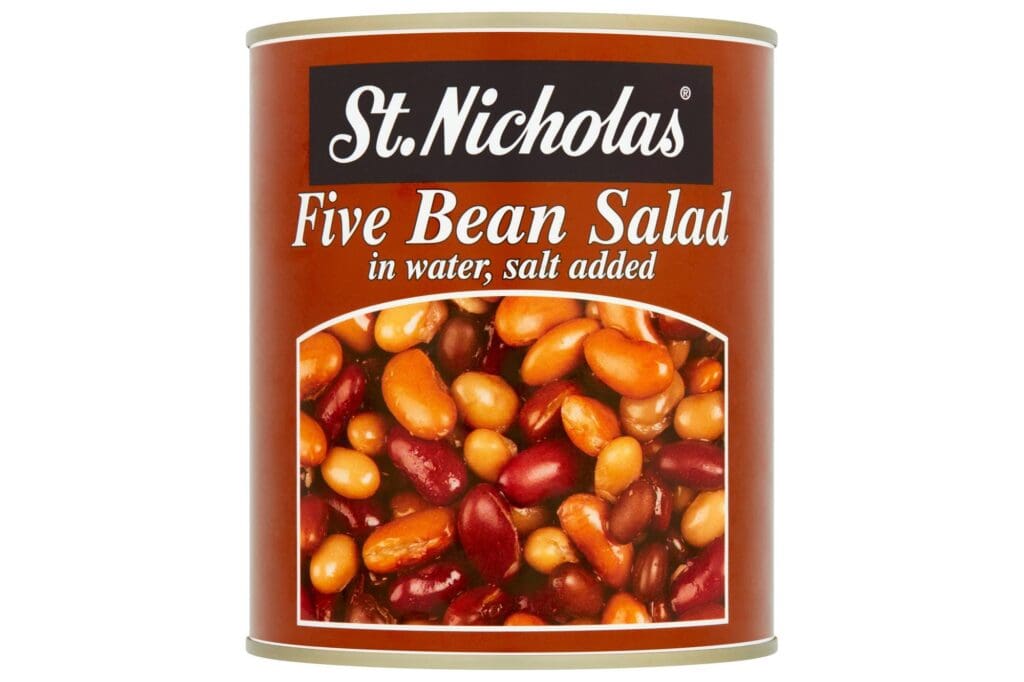 St. Nicholas Five Bean Salad 800g for a Delicious Experience - Nicol ...