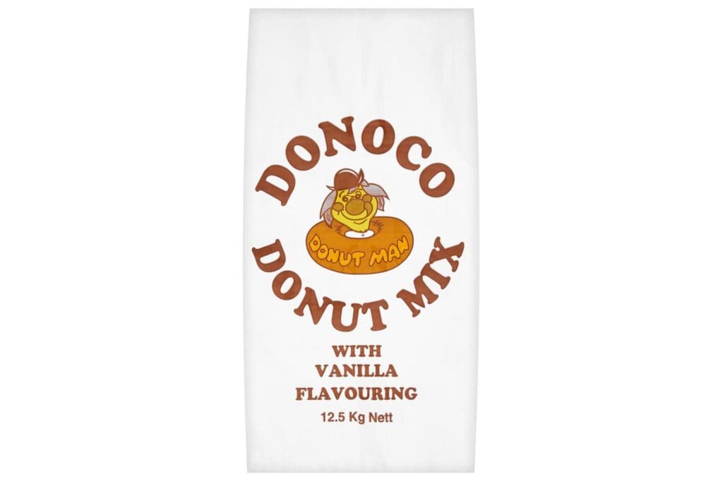 Donoco Vanilla Donut Mix 12.5kg: Make Delicious Fluffy Donuts - Nicol ...