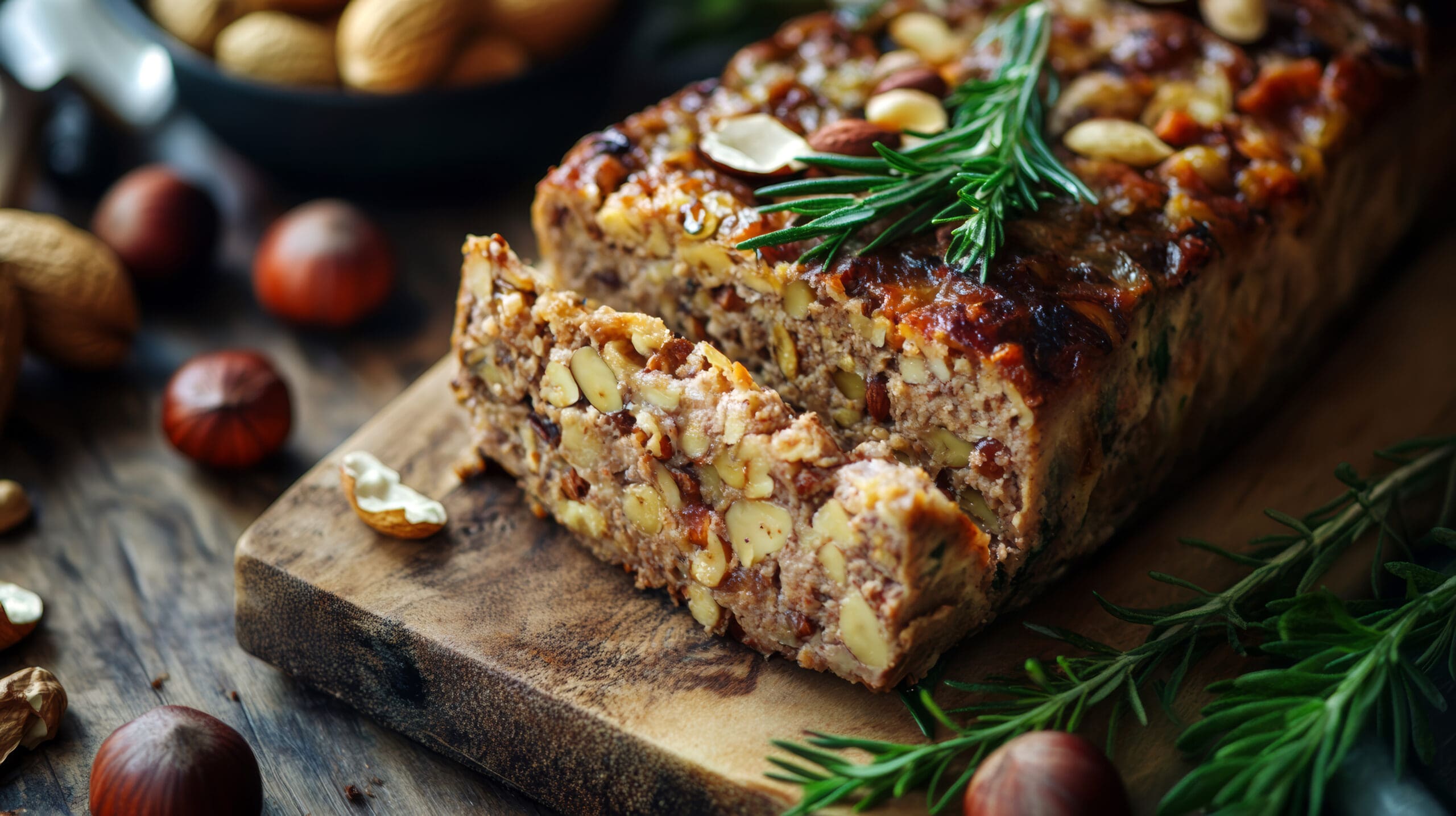 Baked Mixed Nut Roast Recipe: A Festive Delight for Vegetarians - Nicol ...