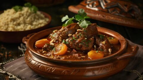 Moroccan Lamb Tagine: A Flavorful North African Delight - Nicol ...