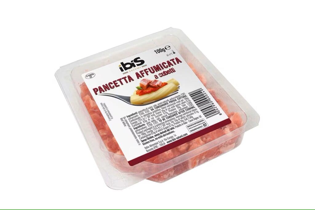 IBIS Pancetta Smoked Diced 100g for Gourmet Cooking - Nicol Retailer ...
