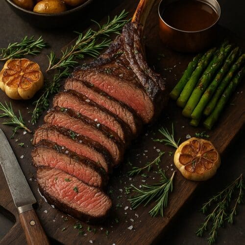14-Day Aged Tomahawk Steak Recipe – Premium Birchstead Beef | Nicol ...